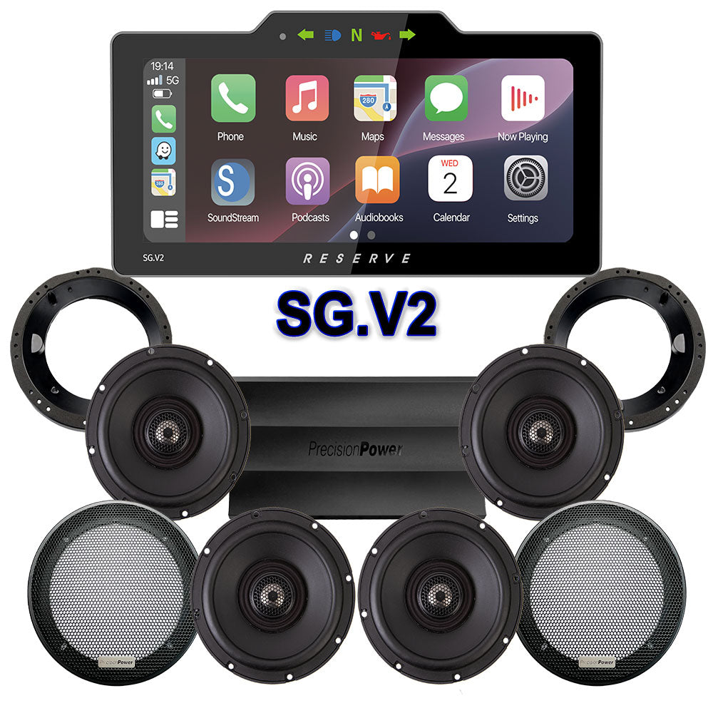 Precision Power Stage 4 Plug & Play Amp And Speaker Package With Sound ...