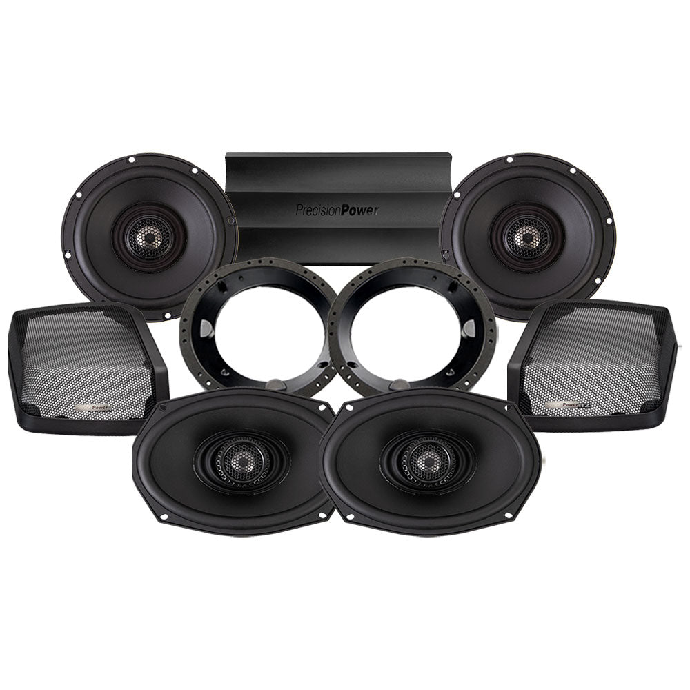 Precision Power Stage 4 Plug & Play Amp And Speaker Package For 1996-2 ...