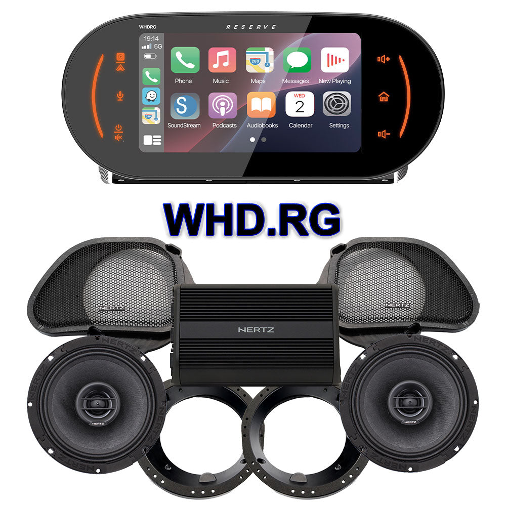 Hertz Stage 2 Plug & Play Amp And Speaker Package With Soundstream Res ...
