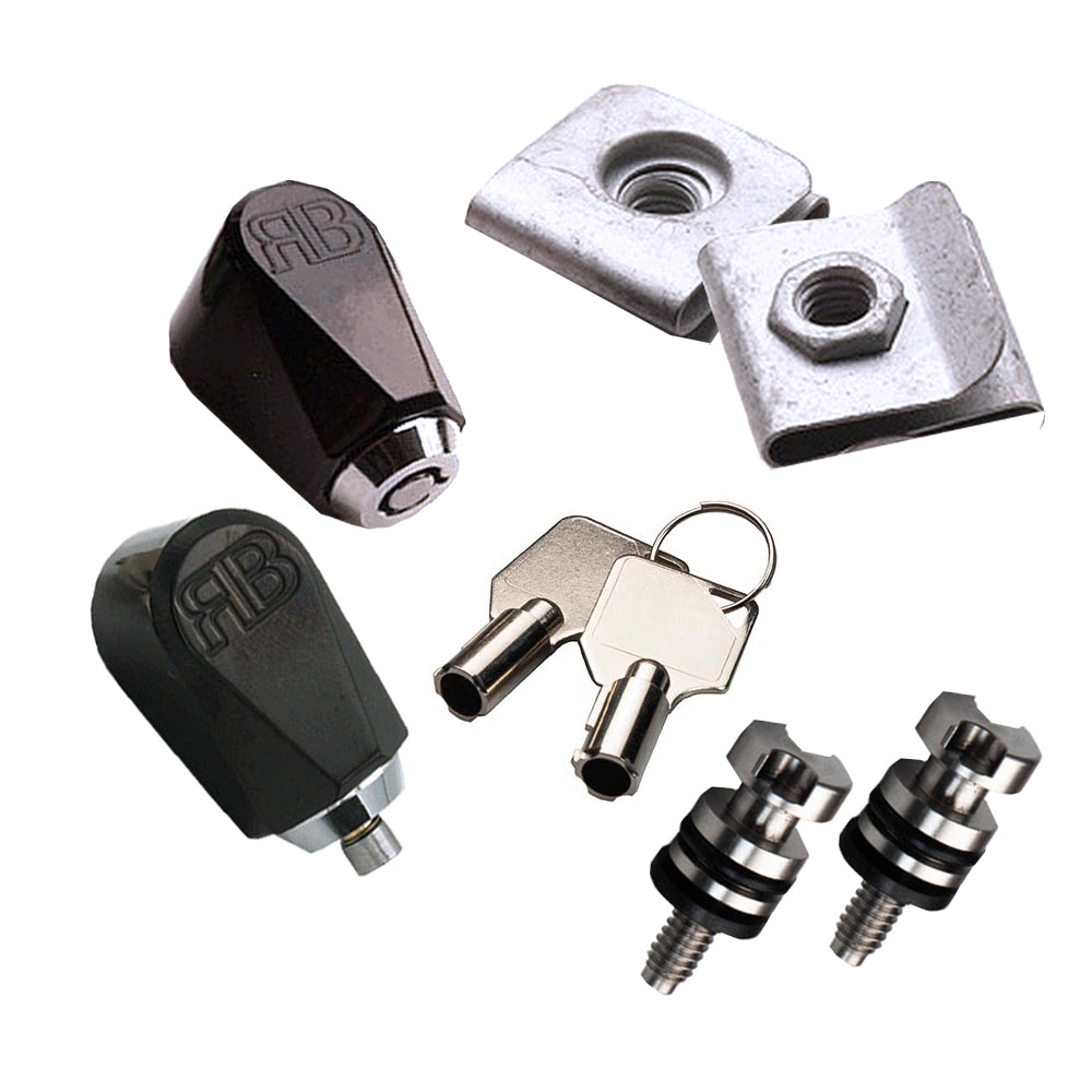 Robert Becker Bagglox-0916 Saddlebag Locks for 2009-2016 Harley Davids ...