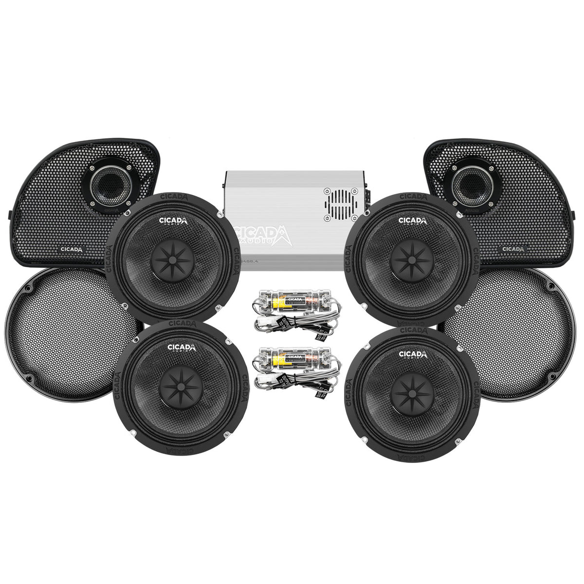 Cicada Audio CXK Stage 4 Plug & Play Amp and Speaker Package For 2015 ...