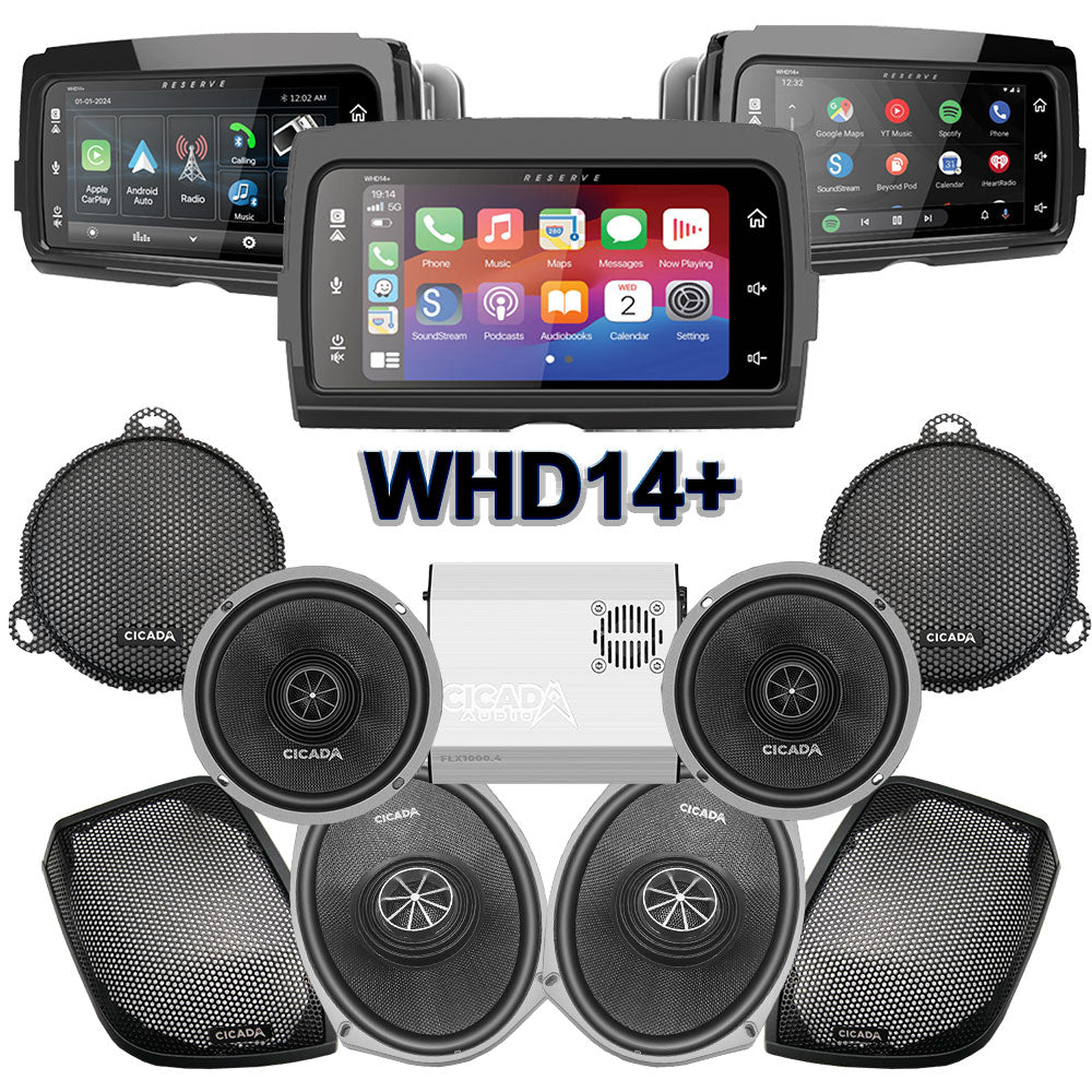 Cicada Audio CXX Stage 4 Plug & Play Amp And Speaker Package With Soun ...