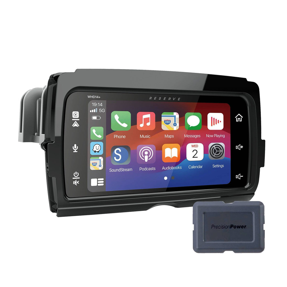 Soundstream Reserve WHD14+ Plug-n-Play Head Unit for 2014-2025 Harley ...