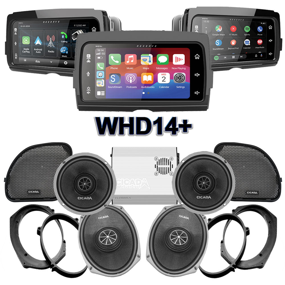 Cicada Audio CXX Stage 4 Plug & Play Amp And Speaker Package With Soun ...