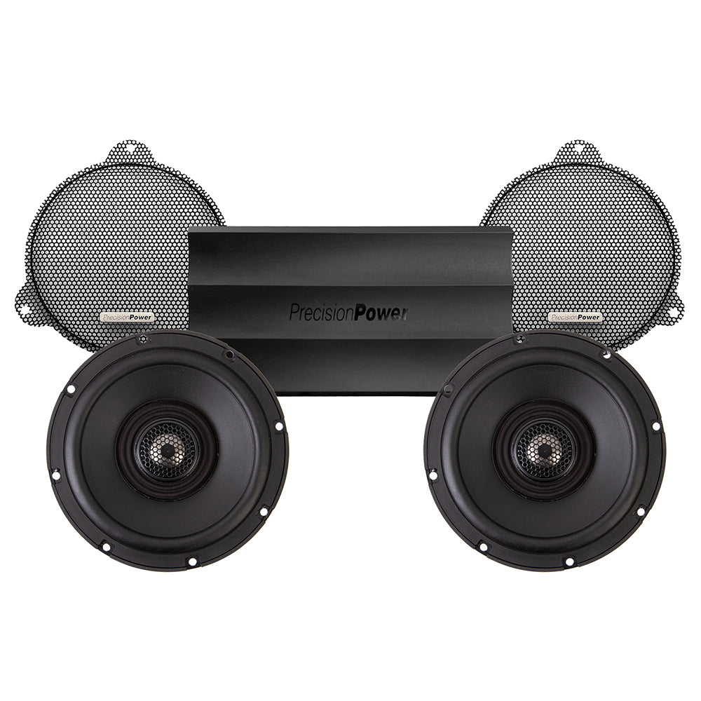 Precision Power Stage 2 Plug & Play Amp and Speaker Package For 2014-2 ...