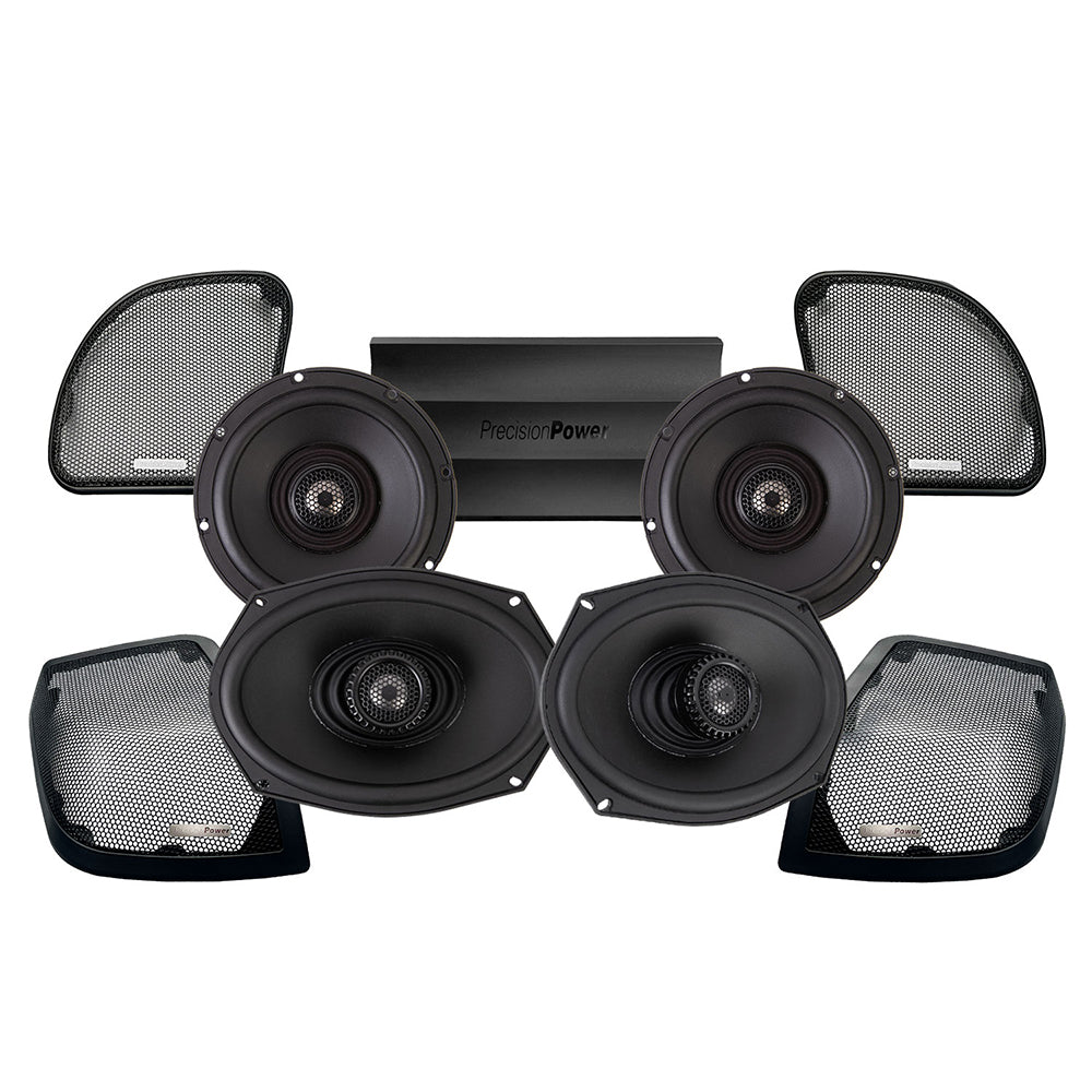 Precision Power Stage 4 Plug & Play Amp and Speaker Package For 2015-2 ...