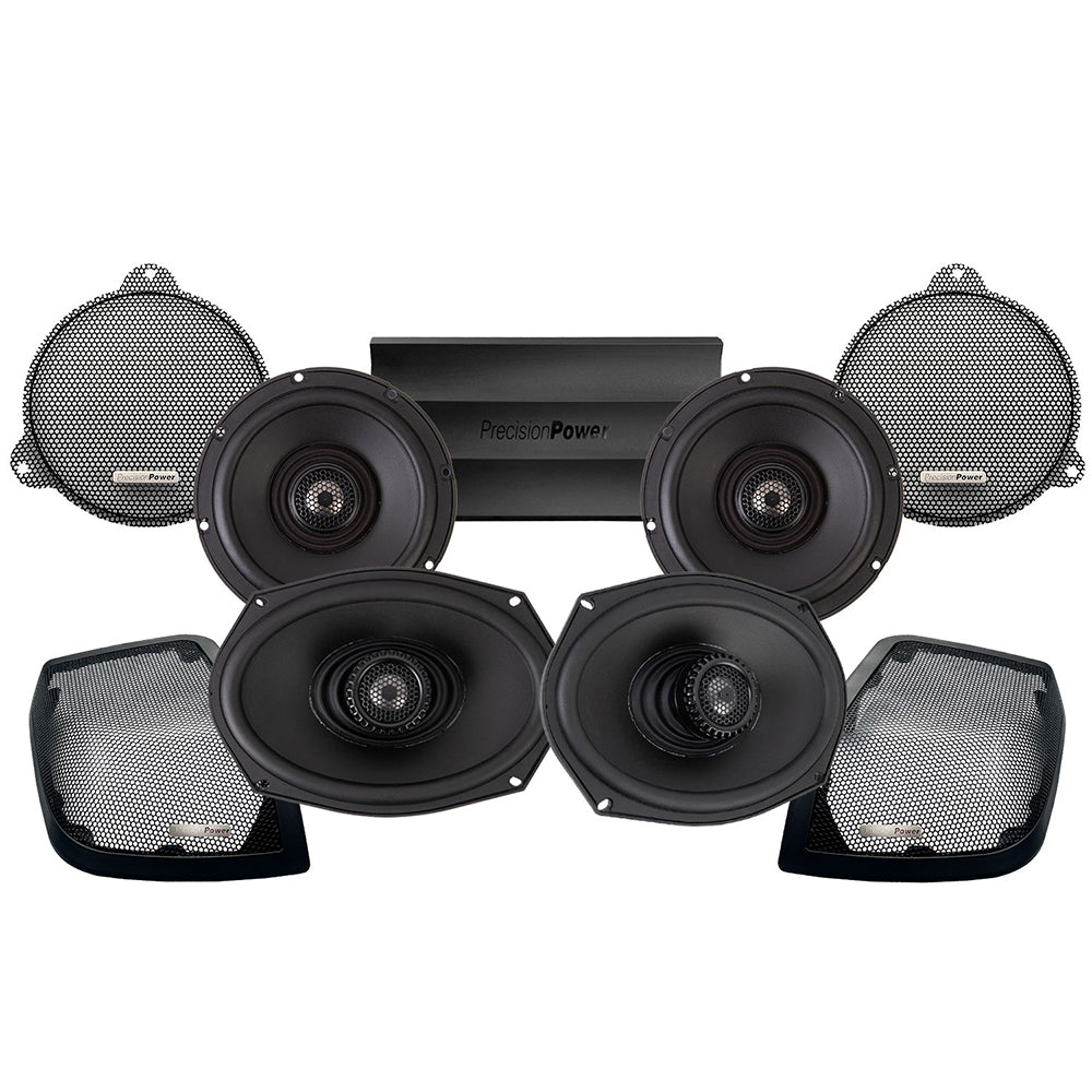Precision Power Stage 4 Plug & Play Amp and Speaker Package For 2014-2 ...