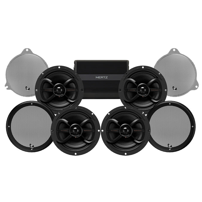 Infinity Stage 4 Plug & Play Amp and Speaker Package For 2014-2025 Har ...