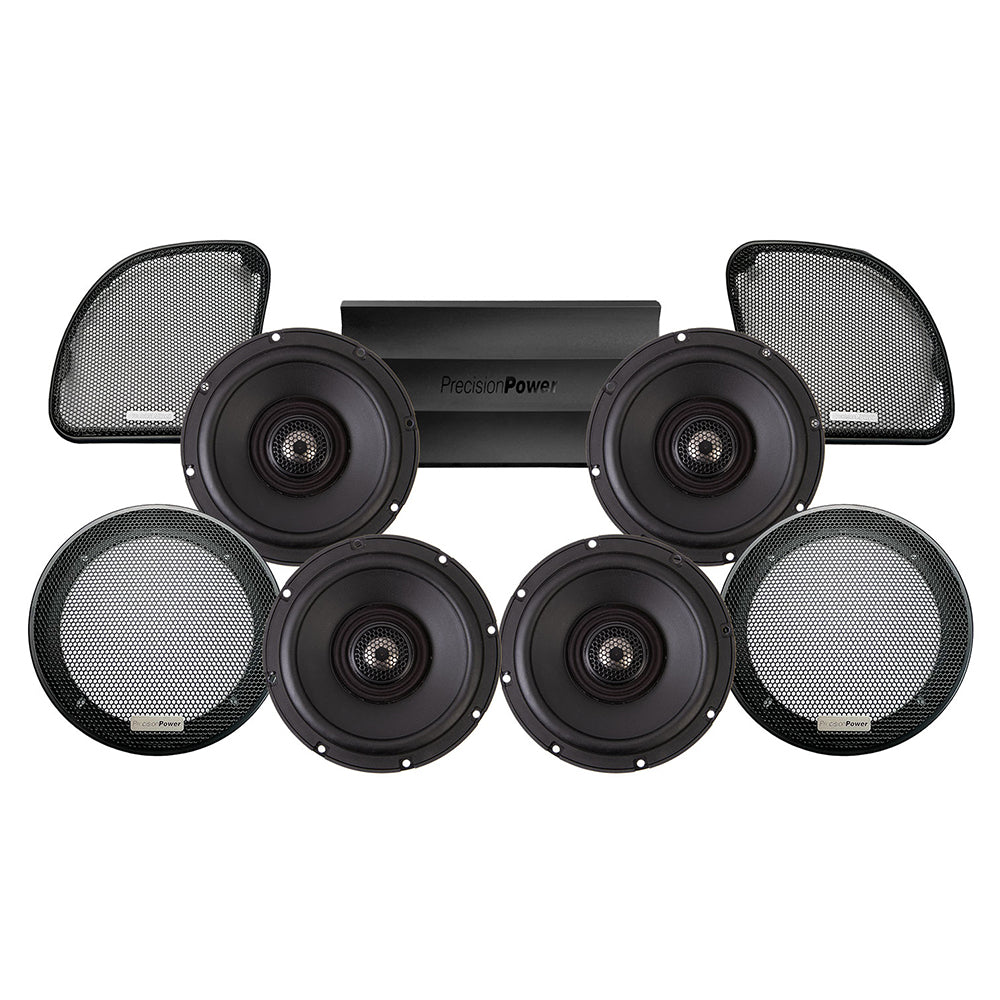 Precision Power Stage 4 Plug & Play Amp and Speaker Package For 2015-2 ...
