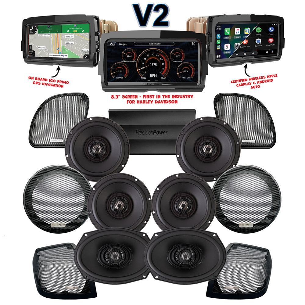 Precision Power Stage 6 Plug & Play Amp and Speaker Package with Sound ...