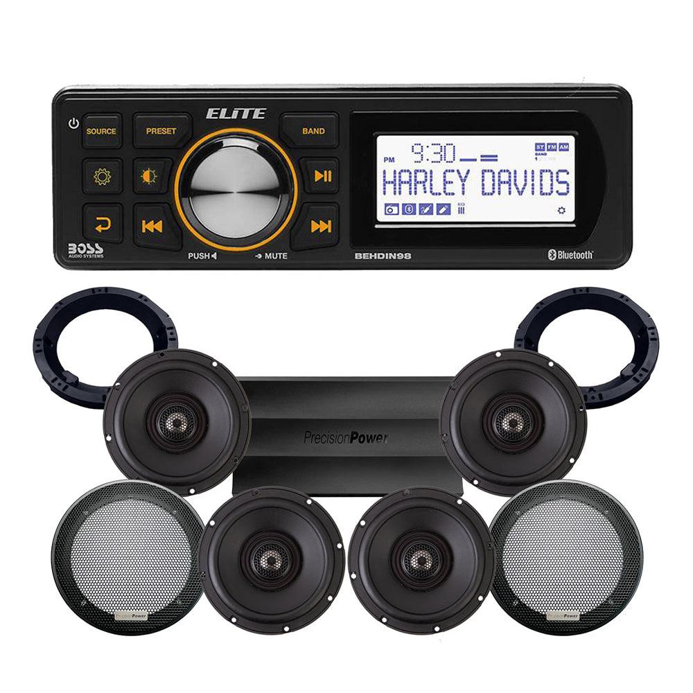 Precision Power Stage 4 Plug & Play Amp And Speaker Package With Boss ...