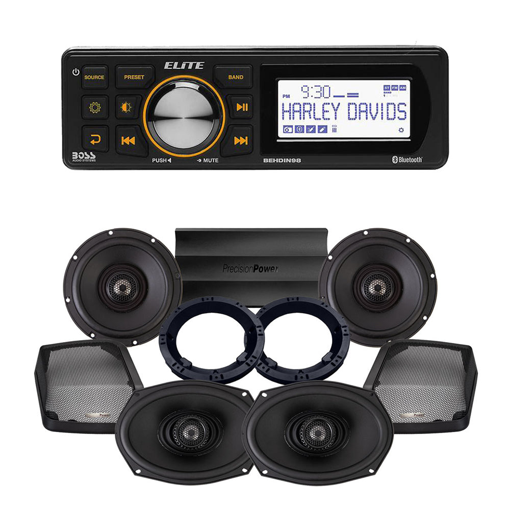 Precision Power Stage 4 Plug & Play Amp And Speaker Package With Boss ...