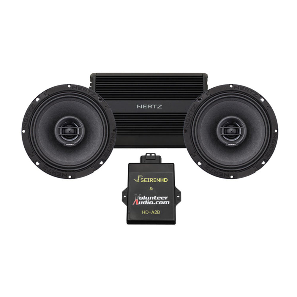 Hertz Premium A2B Stage 2 Plug & Play Amp And Speaker Package For 2024 ...