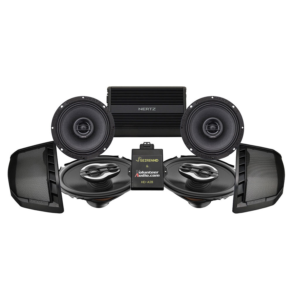 Hertz Premium A2B Stage 4 Plug & Play Amp And Speaker Package For 2024 ...