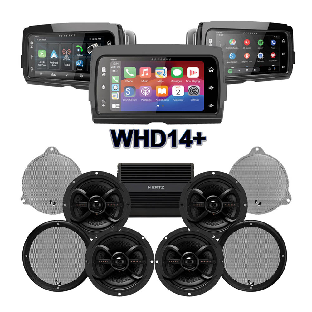 Infinity Stage 4 Plug & Play Amp And Speaker Package With Soundstream ...