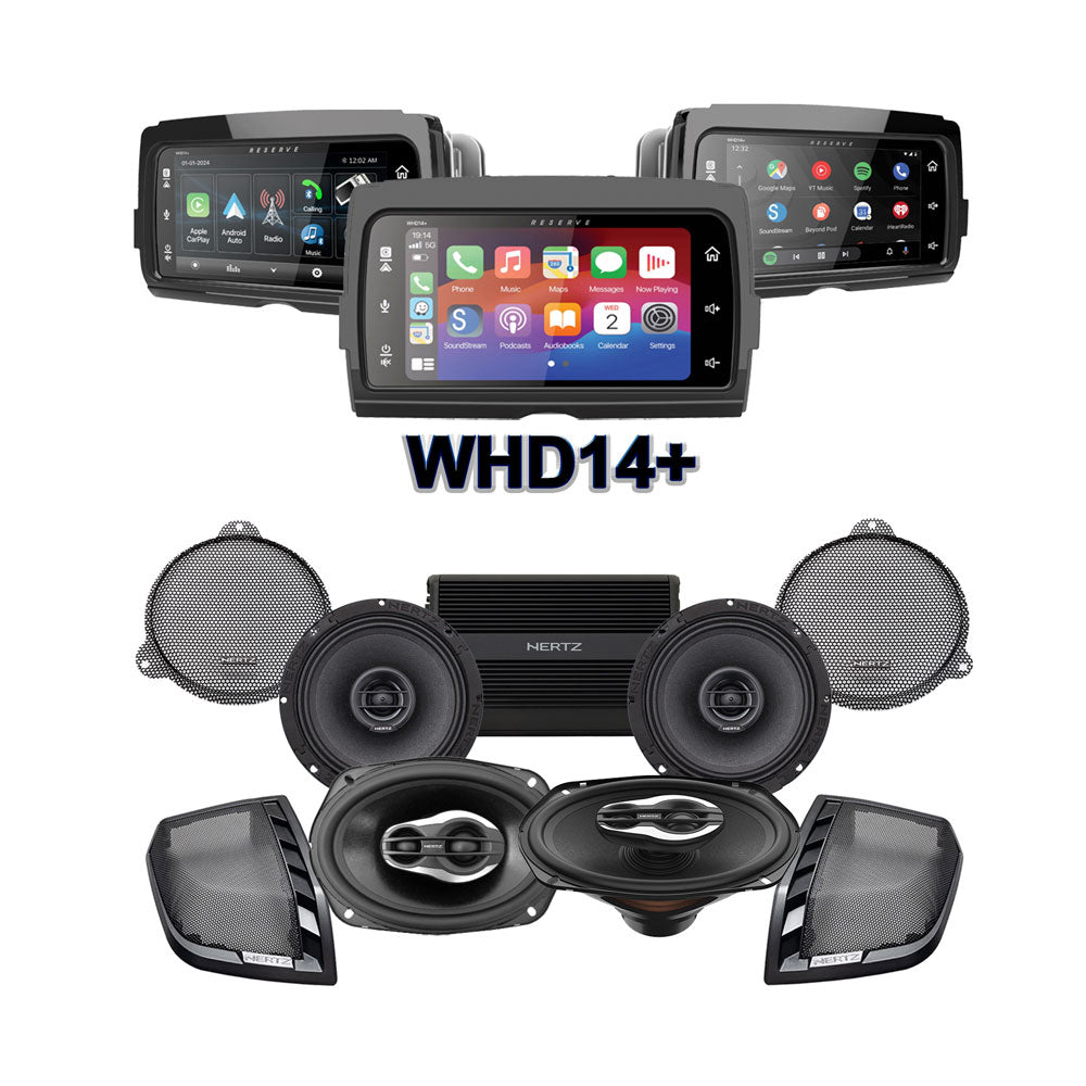 Hertz Stage 4 Plug & Play Amp And Speaker Package With SoundStream Res ...